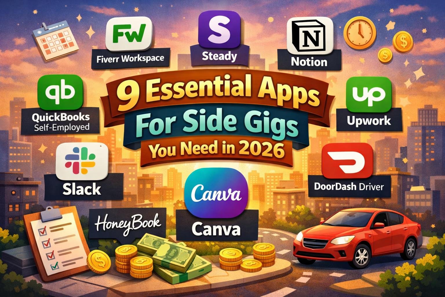 9 Essential Apps For Side Gigs You Need in 2026